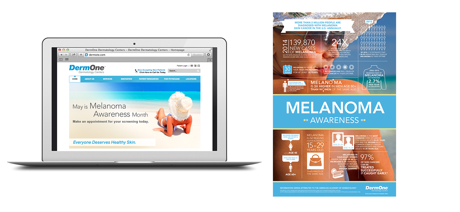 DermOne Dermatology - Maricich | Healthcare Branding & Advertising ...