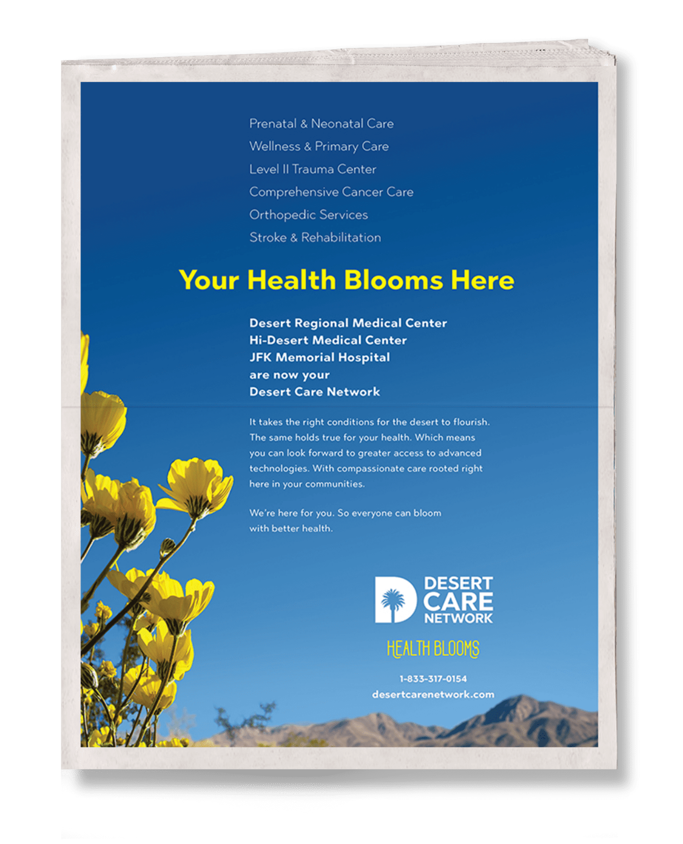 Tenet Health - Health Blooms - Maricich | Healthcare Branding ...